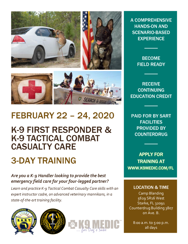K9 First Responder + K9 TCCC : K9 MEDIC